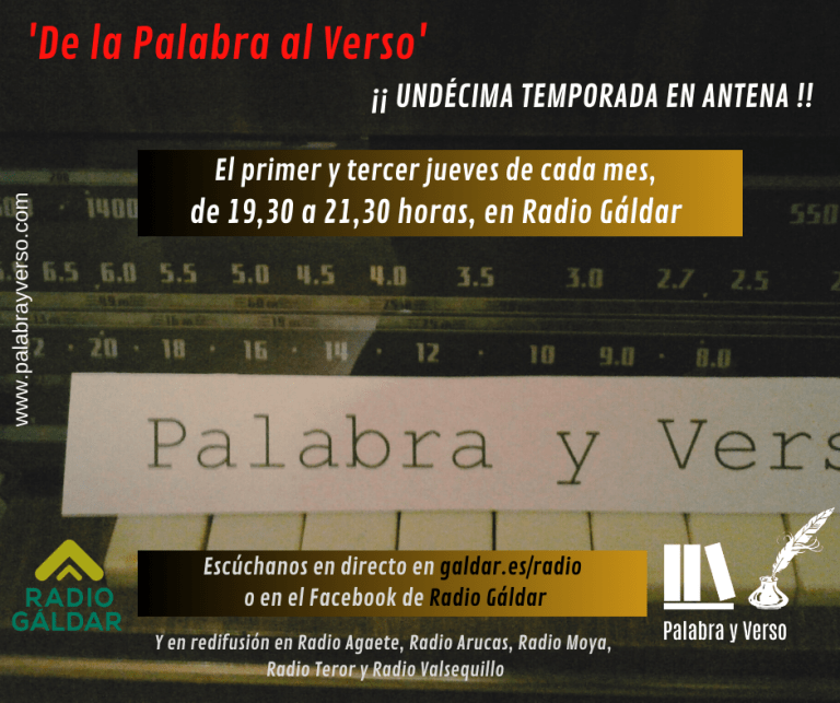 ‘DE LA PALABRA AL VERSO’ (Programa nº 169) – palabrayverso